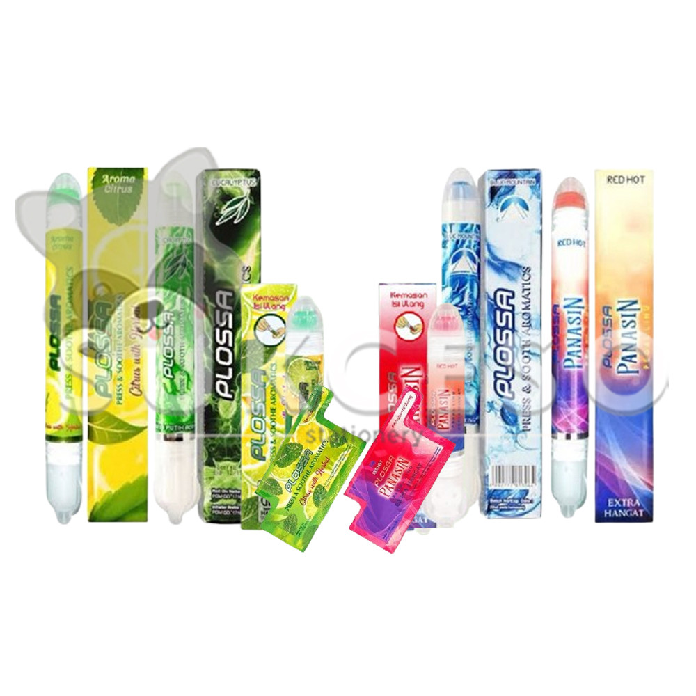 Jual PLOSSA Aromatherapy Minyak Angin 4in1 - Essential Oil Roll On ...