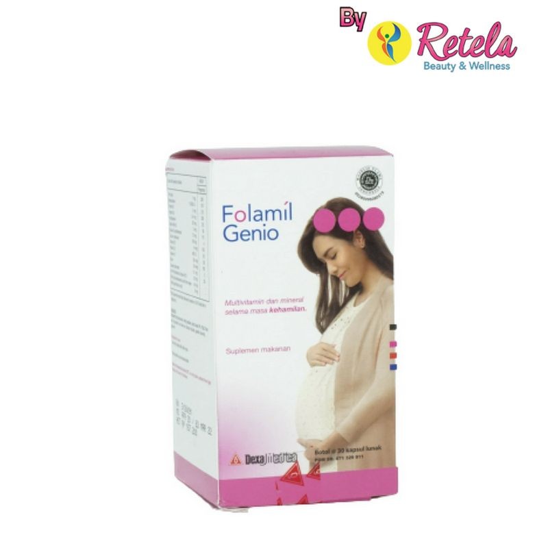 Jual FOLAMIL GENIO ISI 30 CAPSUL | Shopee Indonesia