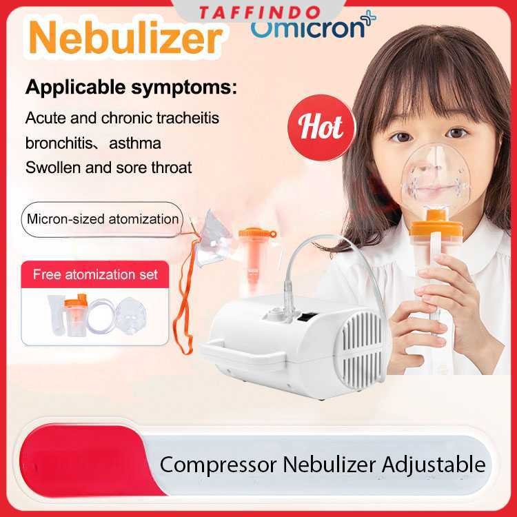 Jual TaffOmicron Alat Terapi Pernapasan Medical Compressor Nebulizer - RAK362 | Shopee Indonesia