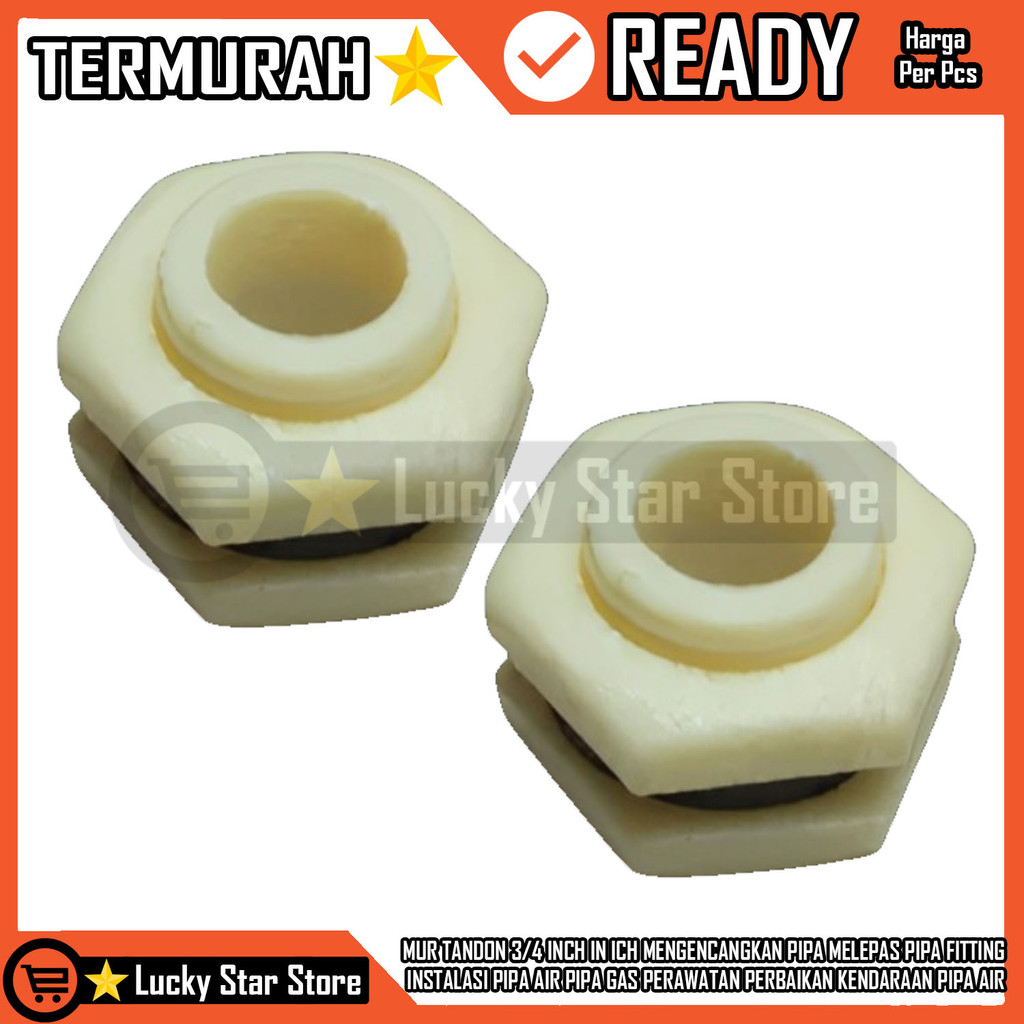 Jual Tedmond Mur 3/4 in icih ich Paralon Peralon Pipa Pralon Sock ...