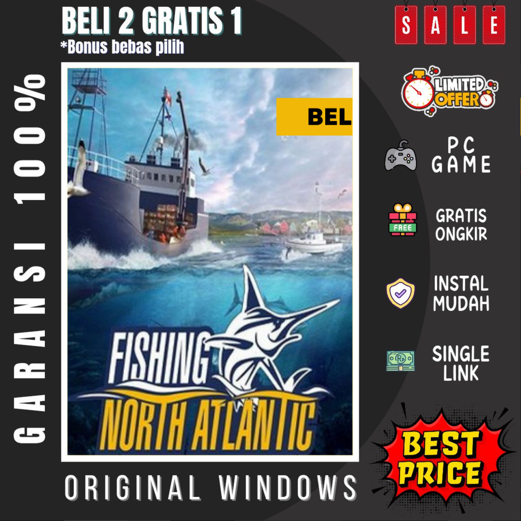 Jual FISHING NORTH ATLANTIC - GAME PC - GAME LAPTOP - PC GAMES - BELI 2 ...