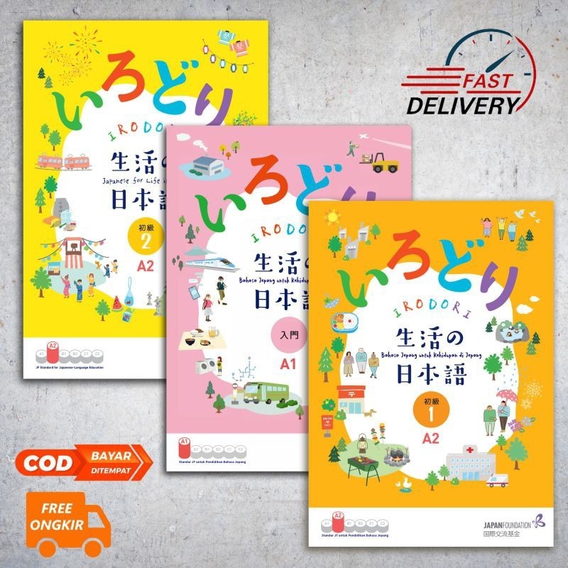 Jual IRODORI Buku Bahasa Jepang untuk Kehidupan di Jepang A1 A2 , | Shopee Indonesia