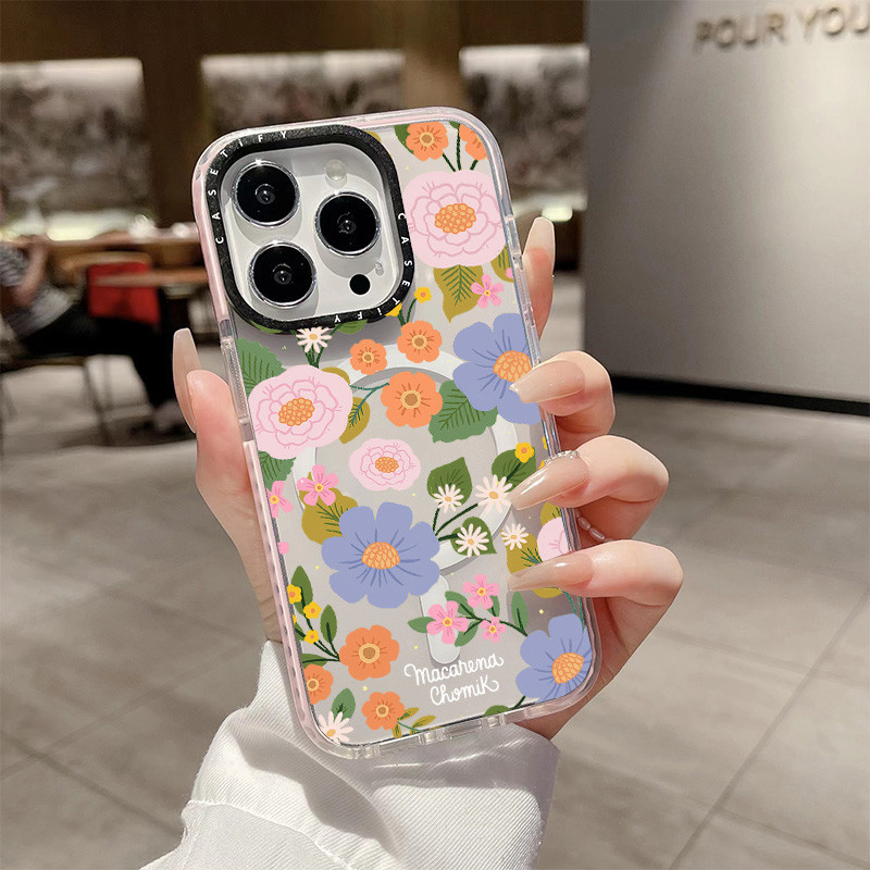 Jual ⑴ Macarena Chomik Wildflower Dream Wireless Magnetic Charging Case ...