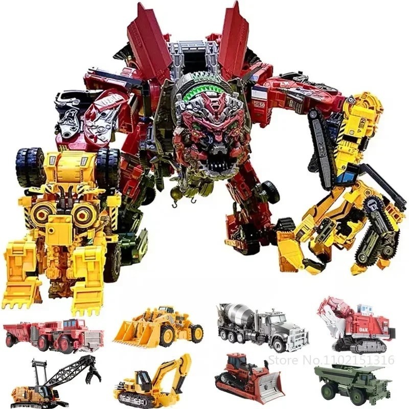 Jual AOYI DD01 DD02 Devastator Transformation Action Figure Toy Devastator Overload Rampage ...