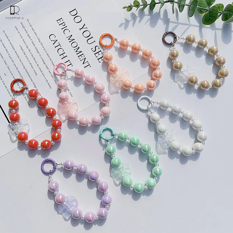 Jual Seri-piring-piring seri krim manik-manik rantai telepon Dekorasi ...