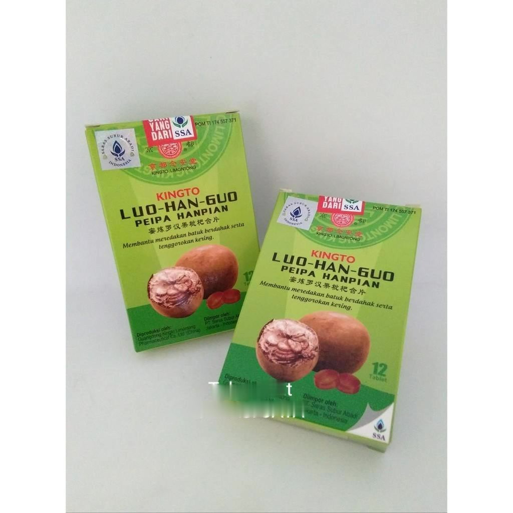 Jual King To Luo Han Guo Peipa HANPIAN Permen lohankuo herbal Lo Han ...