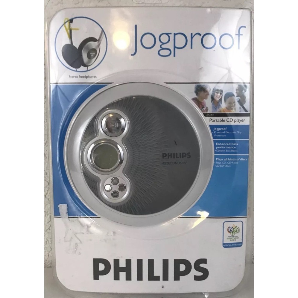 Jual DISCMAN PHILIPS ORIGINAL PORTABLE CD PLAYER JOGPROOF WITH STEREO ...
