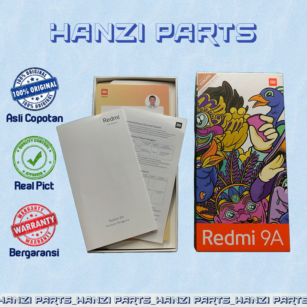 Jual KARDUS BOOK BOX DUS XIAOMI REDMI 9A ORIGINAL 100% ASLI BARANG ...