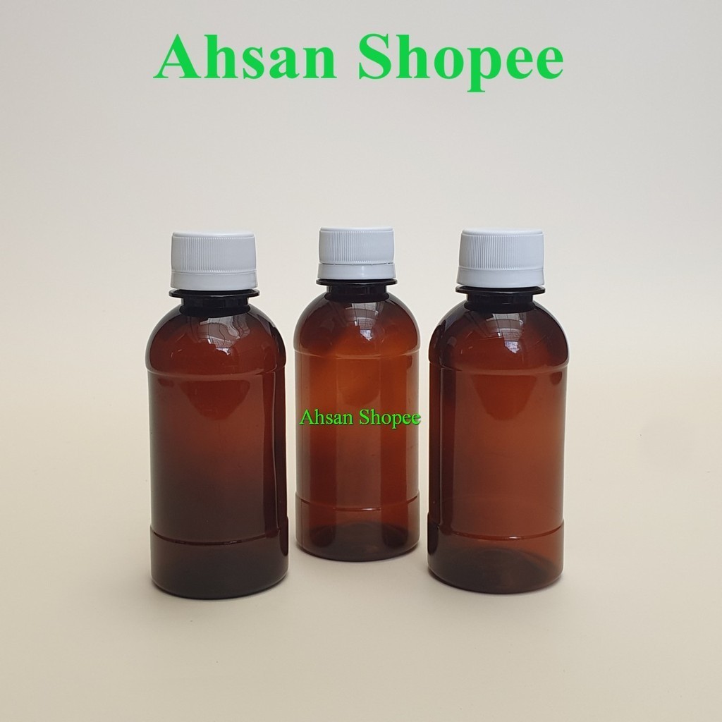Jual Botol 200 Ml Sanno Pocari Coklat Trans Tutup Sanno / Tutup Pocari / Botol Plastik / Botol ...
