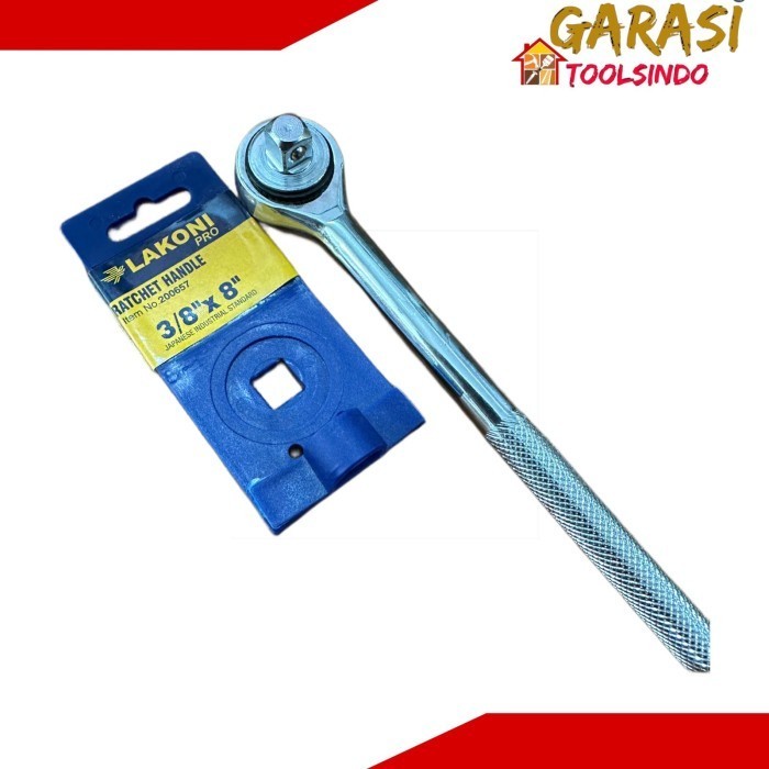 Jual Rachet handle 3/8" x 8" lakoni jetjo gagang sok retchet stang ...