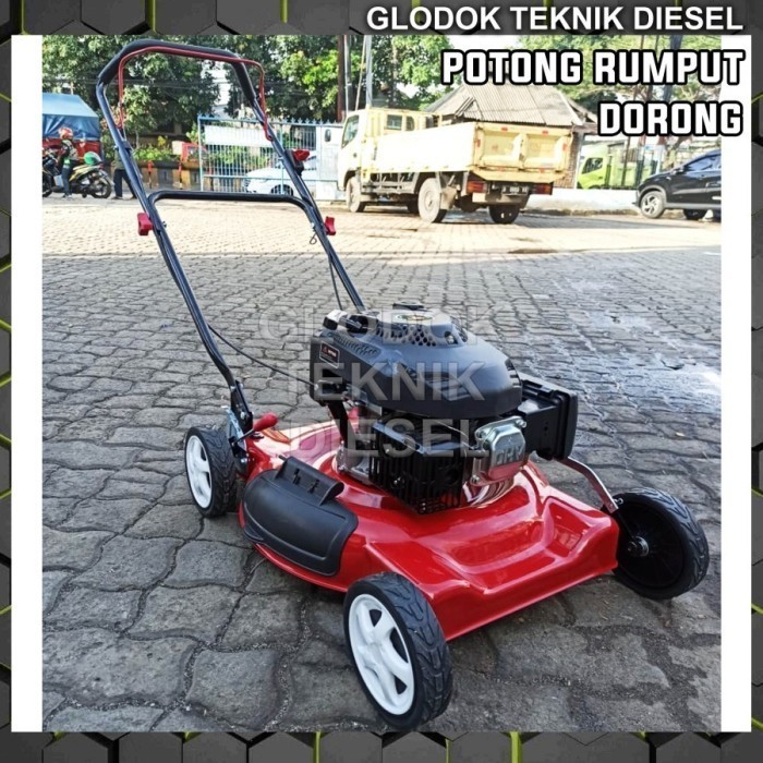 Jual MESIN POTONG RUMPUT DORONG BENSIN TERKUAT GASOLINE LAWN MOWER ...