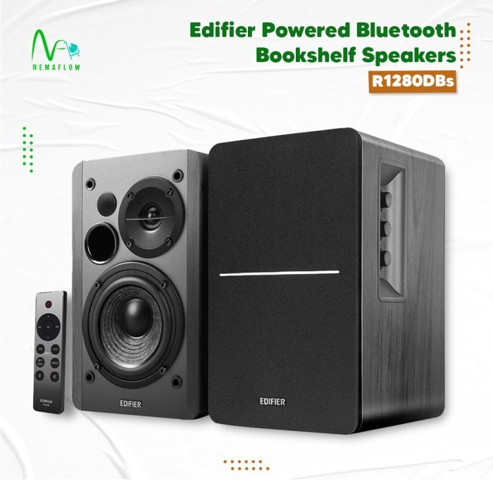 Jual Speaker Edifier R1280DBs Bluetooth Bookshelf Powered Speakers 42W RMS | Shopee Indonesia