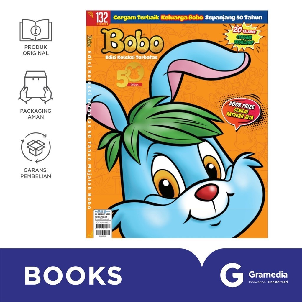 Jual Gramedia Bali - Majalah Bobo Edisi Koleksi Cerita Bergambar (Cergam) Terbaik Keluarga Bobo ...