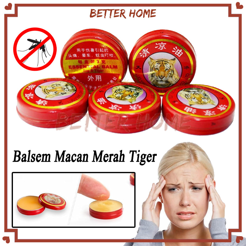 Jual Tiger Balm Red Balsem/Balsem Tiger/Balsem Macan Merah Tiger ...