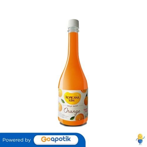 Jual Tropicana Slim Syrup Orange 750 Ml Botol | Shopee Indonesia