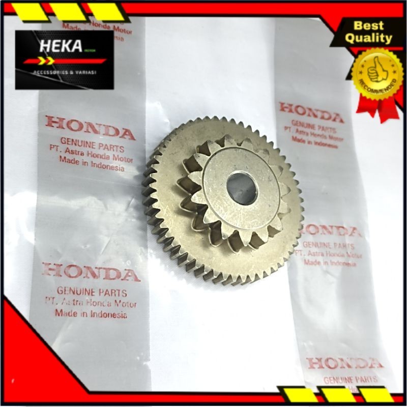 Jual gigi gir pinion stater honda crf verza megapro new original kode ...