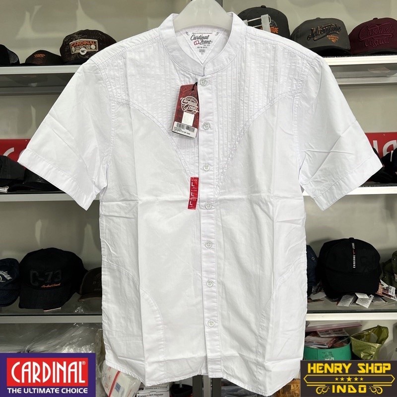 Jual Baju Koko Cardinal Pendek / Kemeja Koko Cardinal Original (Harga ...
