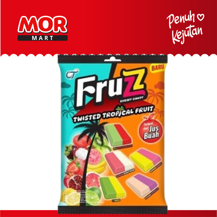 Jual FRUZZ Fruit Tropical Permen Rasa Buah Tropical 100gr | Shopee ...