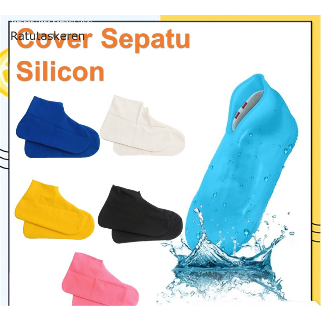 Jual Cover Sepatu Zamzam Anti Air Hujan Waterproof Sarung Pelindung ...