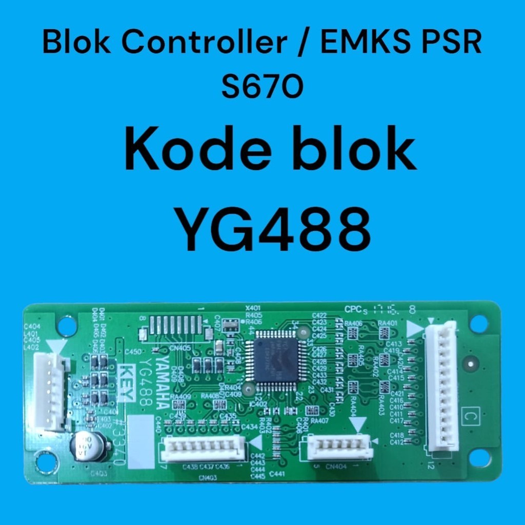 Jual Blok Controller Keyboard Yamaha EMKS PSR S670 PSR SX600 ORIGINAL ...