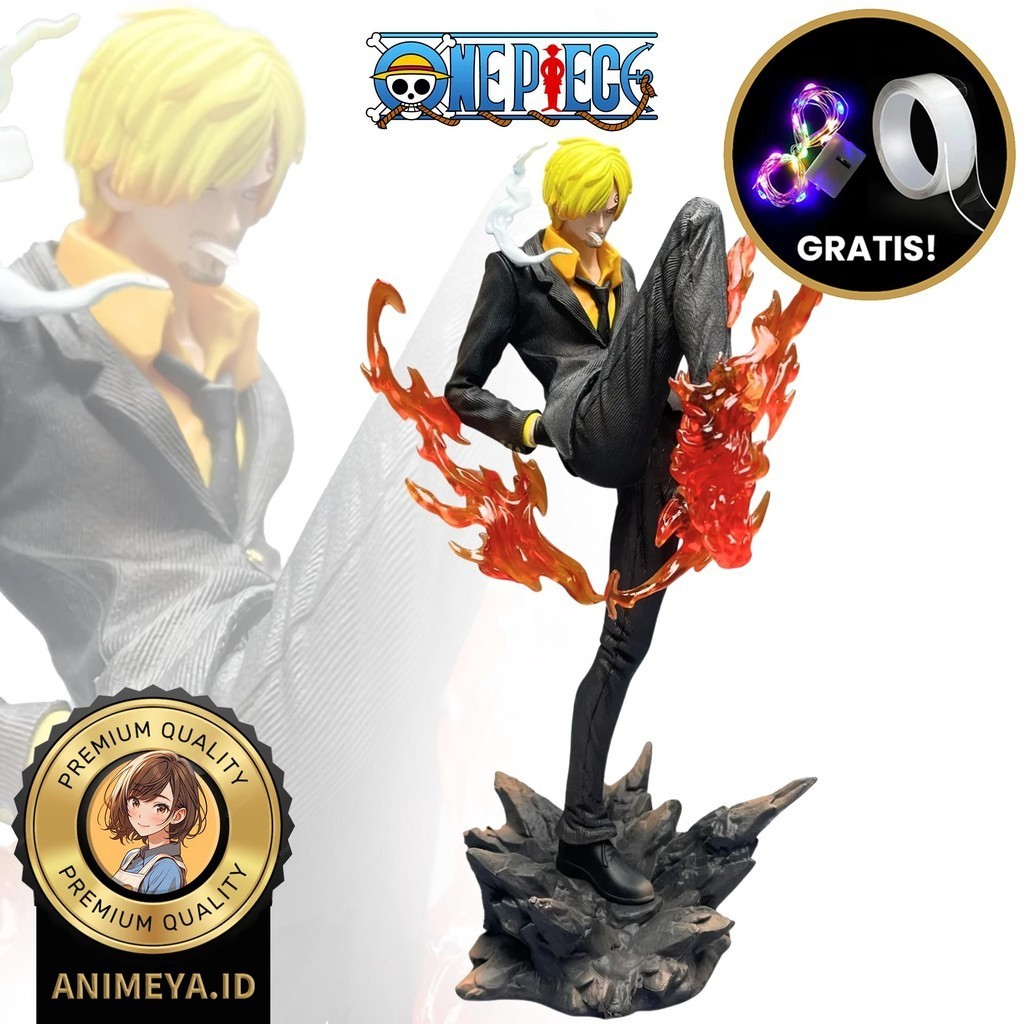 Jual Action Figure One Piece Sanji Vinsmoke diableJambe LX Studio ...