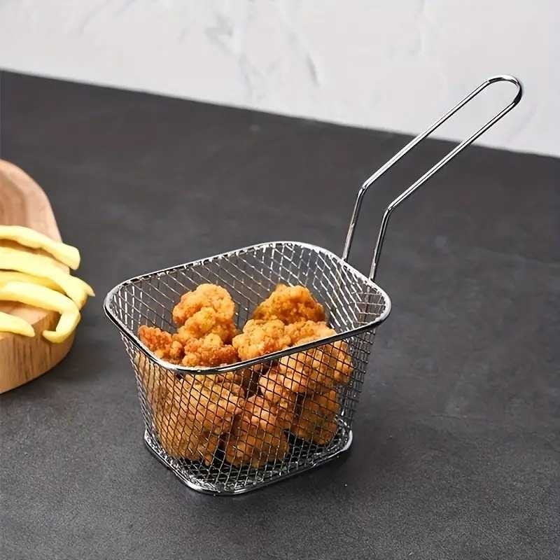 Jual COD Saringan Tirisan Kotak Deep Fryer Frying Masak Peniris Makanan ...
