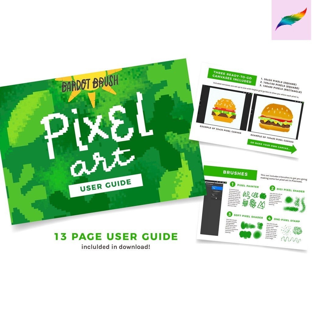 Jual Brush Procreate - Pixel Art for Procreate | Shopee Indonesia