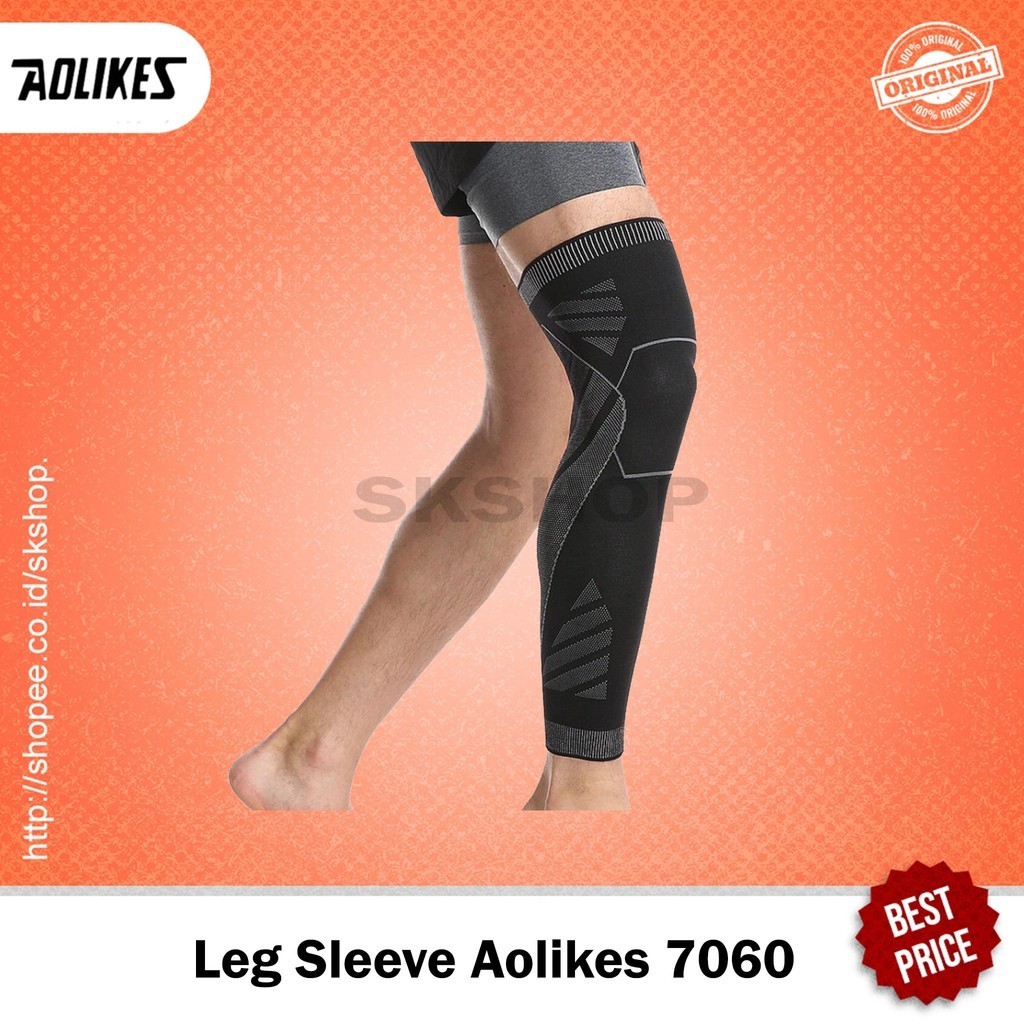 Jual Leg Sleeve Aolikes 7060 Legging Support Mangset Menset Kaki ...