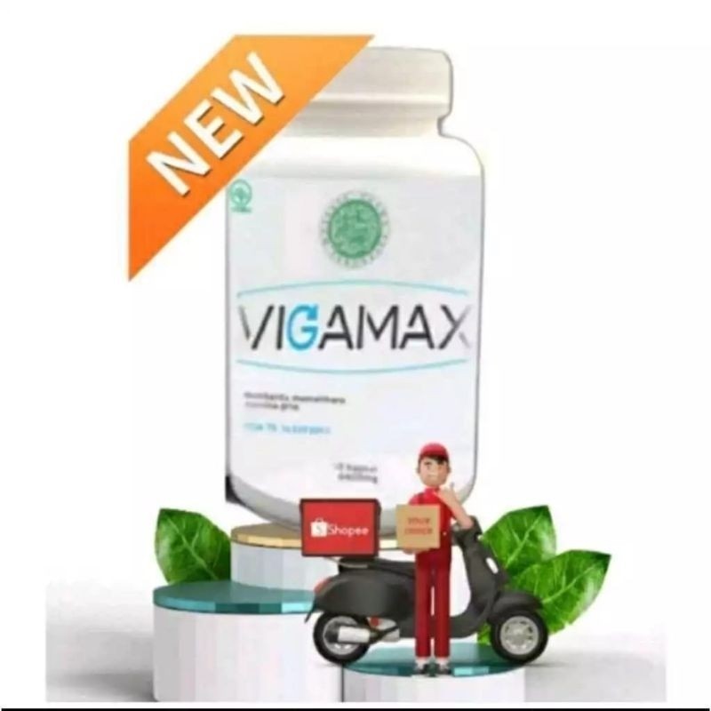 Jual NEW ASLI Vigamax Asli Original Suplemen Penambah Stamina Pria | Shopee Indonesia