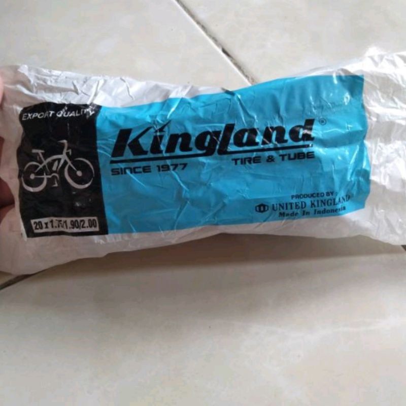 Jual ban dalam sepeda ukuran 20 X 1.75 Kingland cocok untuk semua sepeda 20 in | Shopee Indonesia