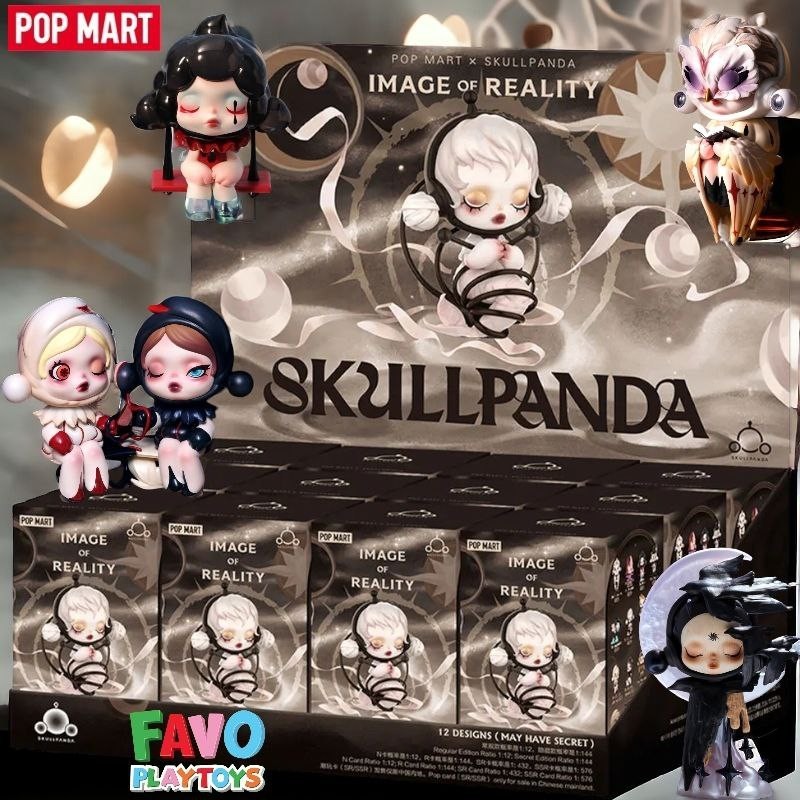 Jual POP MART x SKULLPANDA Image of Reality Series - FULL SET 12 PCS ...