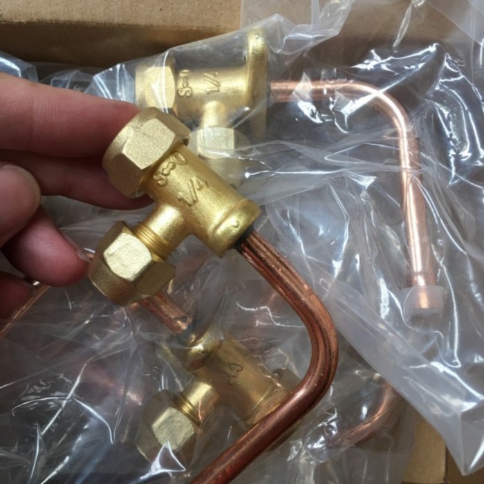 Jual kran outdoor ac / kran valve ac 1/4 berkualitas | Shopee Indonesia