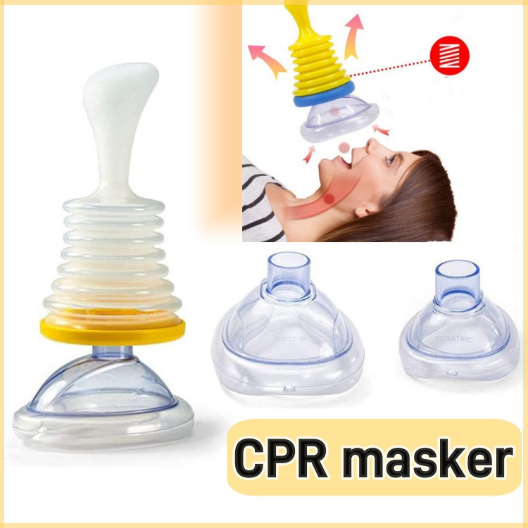 Jual CPR Masker / Emergency Device Perangkat Penyelamat / Choking ...