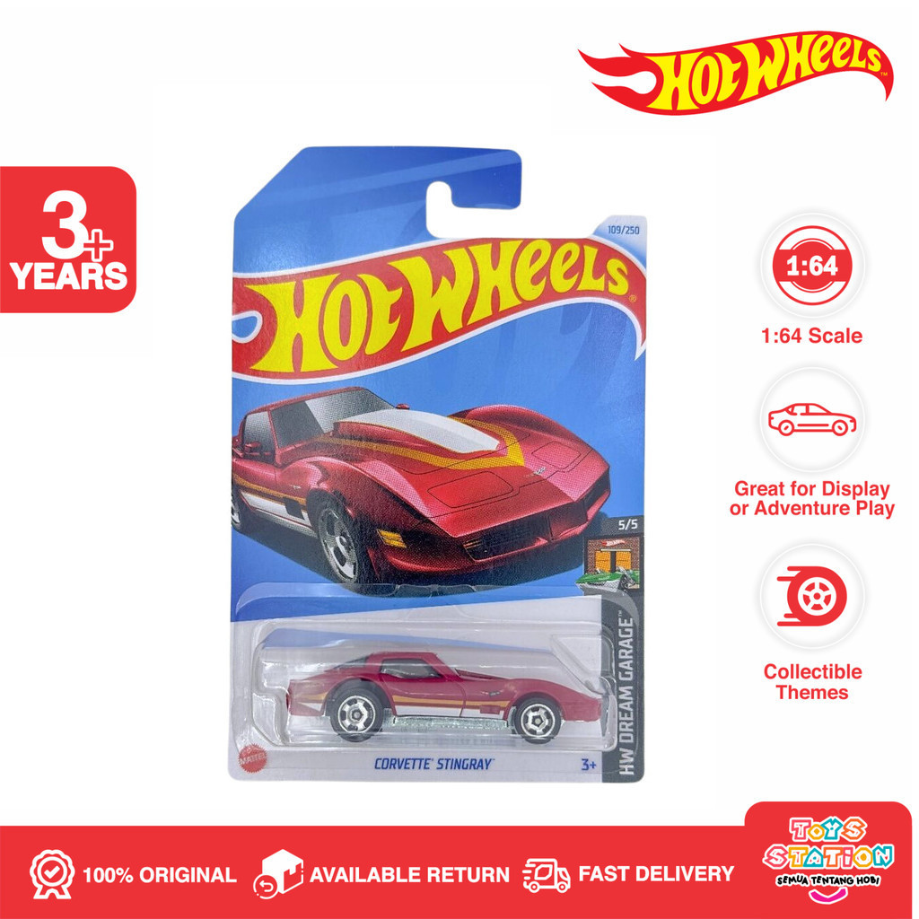 Jual Hot Wheels Corvette Stingray - Lot E 2024 - Toyzstatioon | Shopee ...