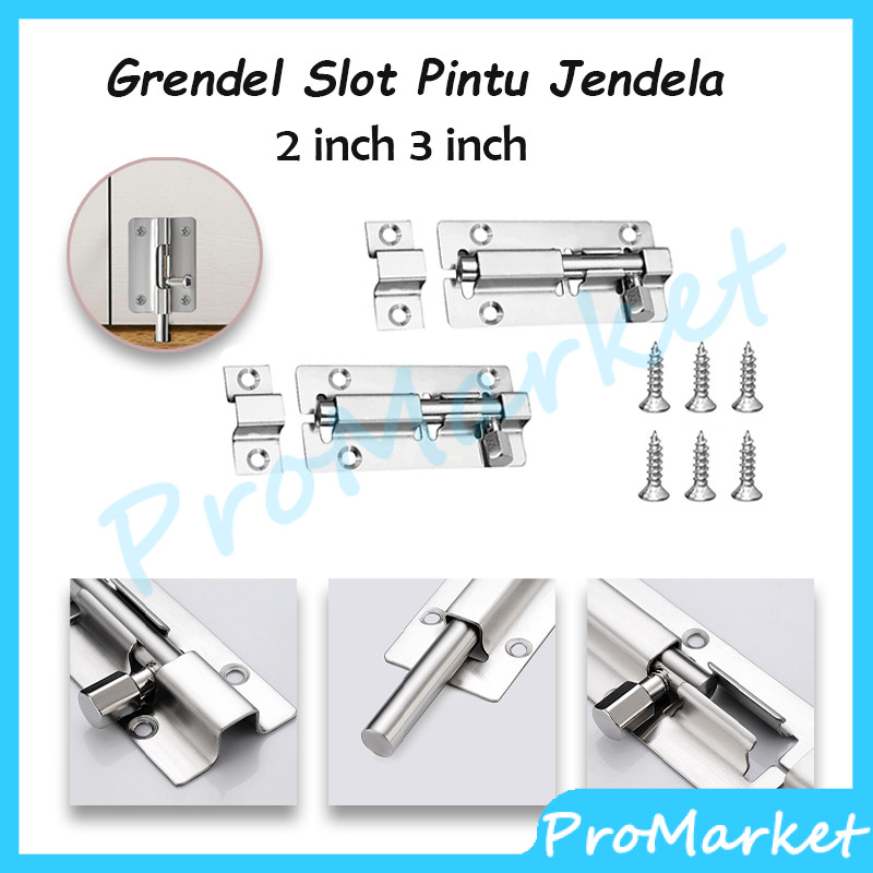 Jual Grendel Slot Besar Pintu Bulat Segi 6 Jumbo Door Bolt Grendel ...