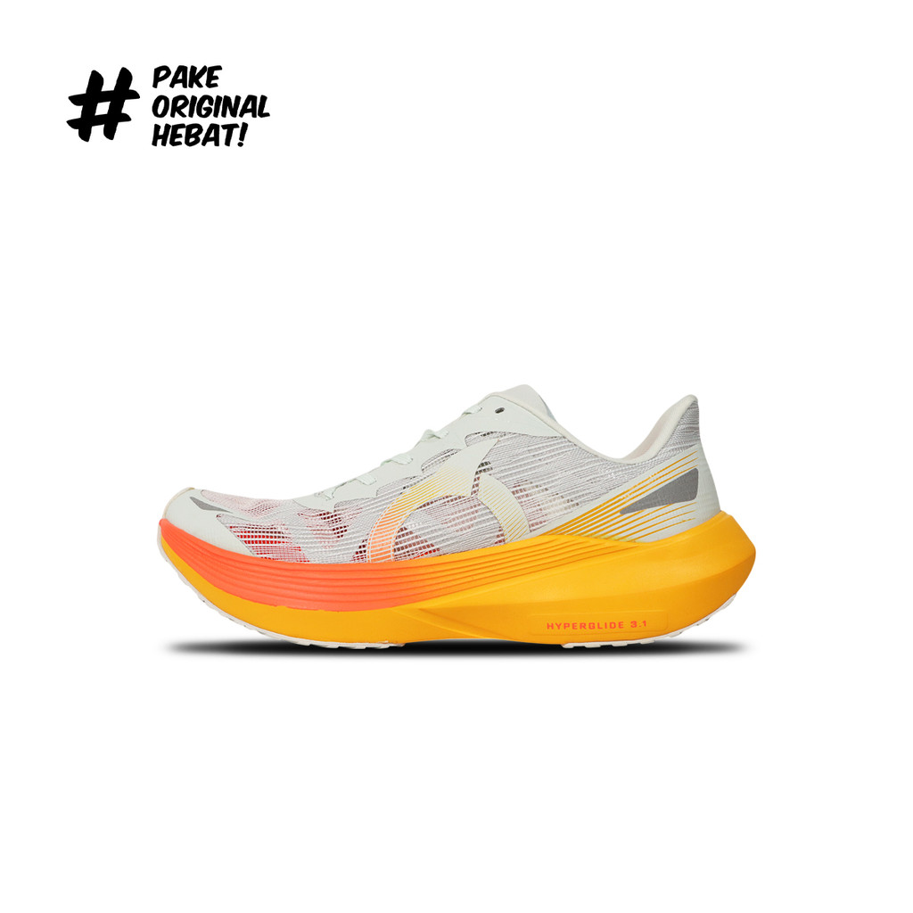 Jual Ortuseight Sepatu Running Hyperglide 3.1 - Light Grey/Ortrange | Shopee Indonesia