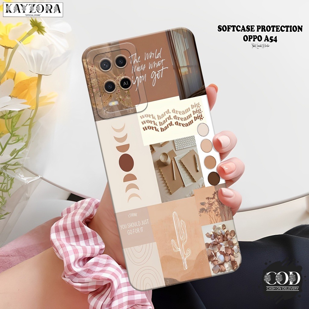 Jual Case OPPO A54 Terbaru - Kayzora - Fashion Case Aesthetic - Casing ...