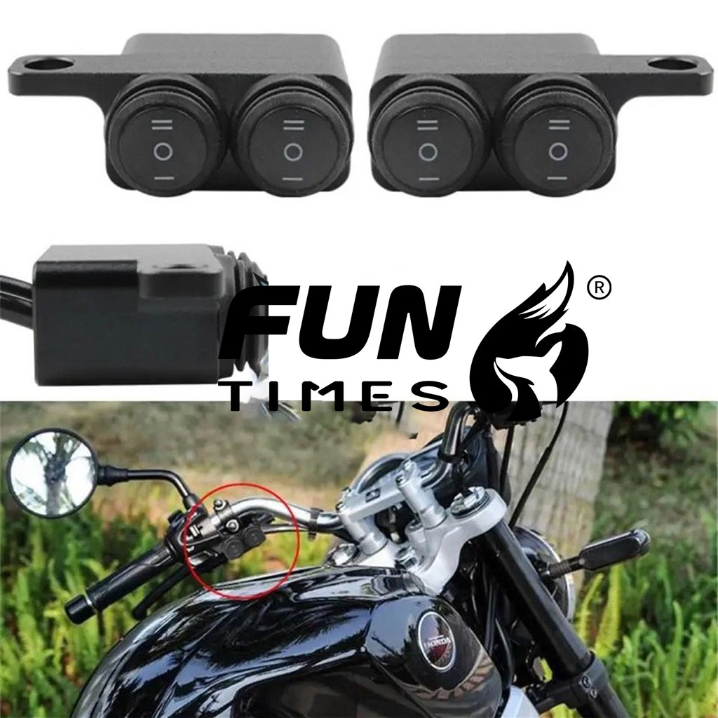 Jual Saklar Spion Domino 2 Tombol 3 Mode Saklar On Off Double Saklar ...