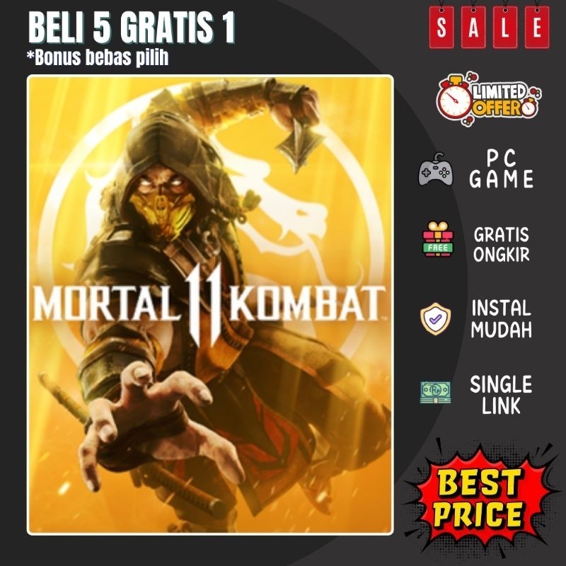 Jual MORTAL KOMBAT 11 ULTIMATE EDITION - GAME PC - GAME LAPTOP - LINK DOWNLOAD | Shopee Indonesia