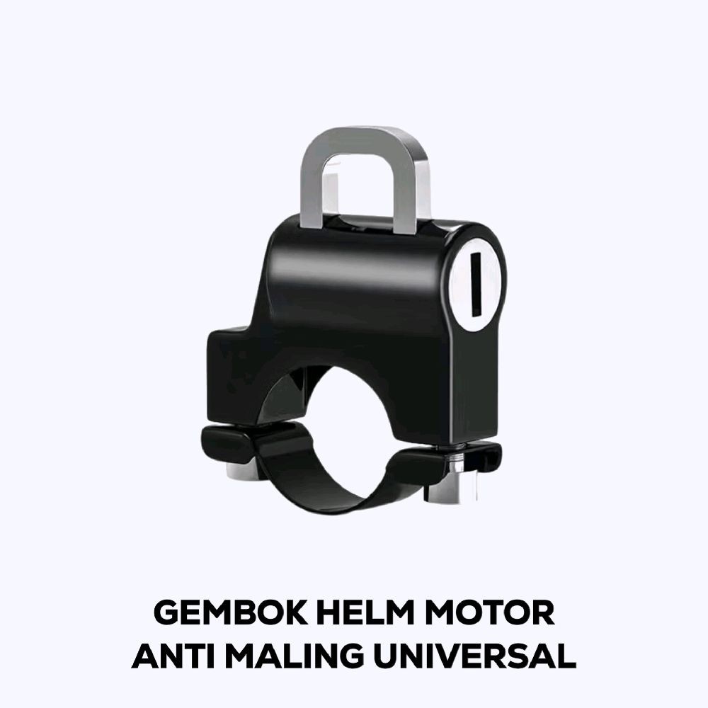Jual Gembok Helm Motor Kunci Helm Anti Maling Lock Pengaman Helm Motor ...