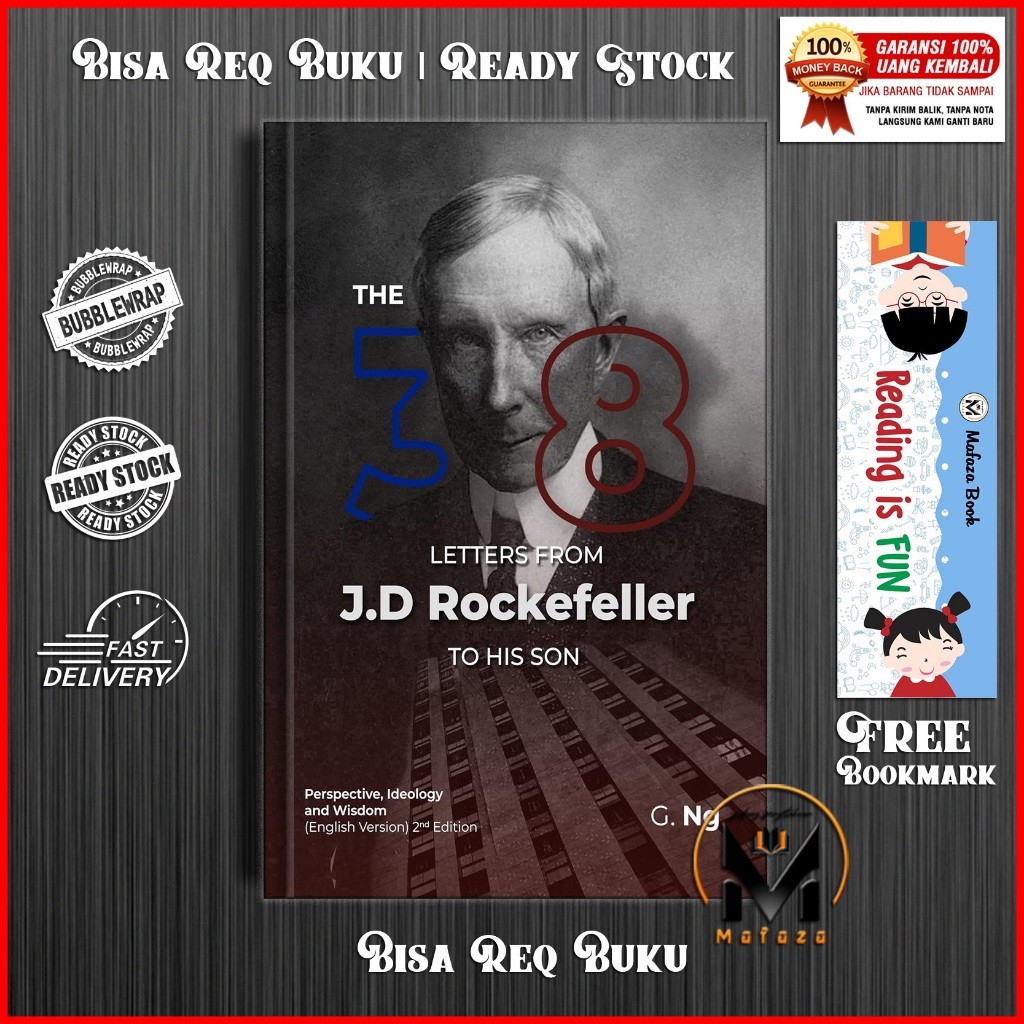 Jual The 38 Letters from J.D. Rockefeller to his son by G. Ng (English ...