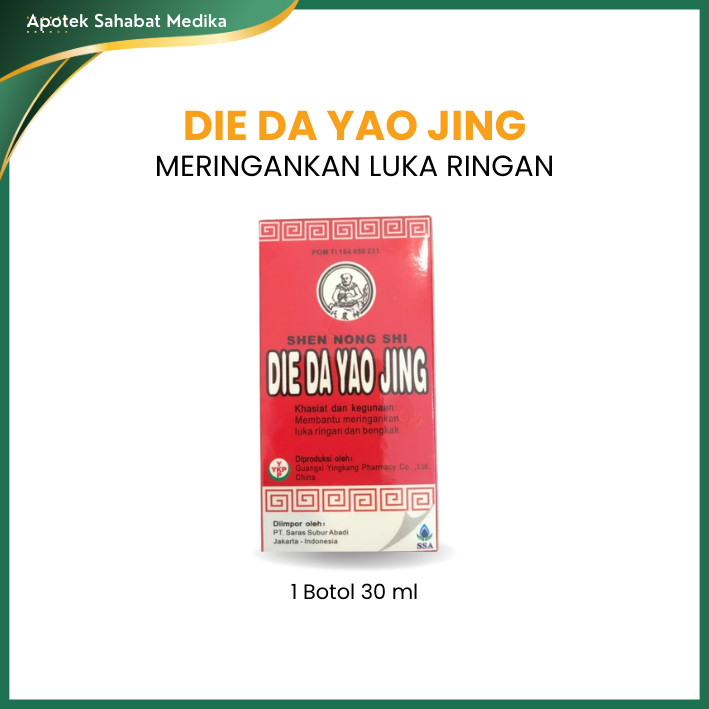 Jual Die da yao jing 30cc - Obat Merah Cina / Betadine Cina, Obat Luka ...