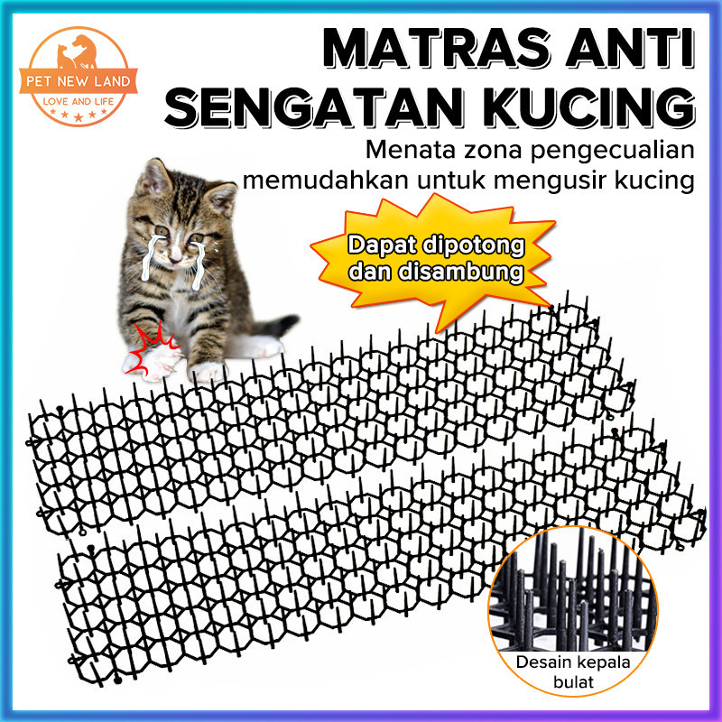 Jual Tikar Berduri Anti Kucing Rumah Anti Kucing Paku Pengusir Kucing ...