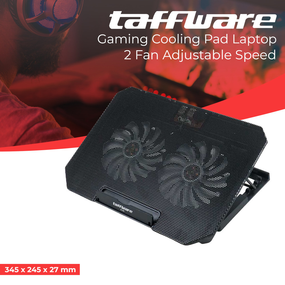 Jual Kipas Laptop / Meja Laptop / Cooling Pad Laptop 2 Fan Adjustable ...
