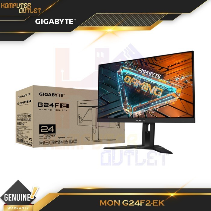 Jual Gigabyte 24" G24F2 IPS 180Hz 1ms 23.8" Full HD Gaming Monitor Led ...