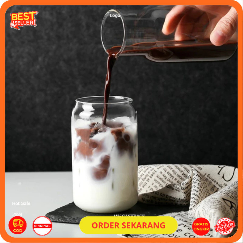 Jual One Two Cups Bahan berkualitas Gelas Kaca Kaleng Cocktail Glass ...