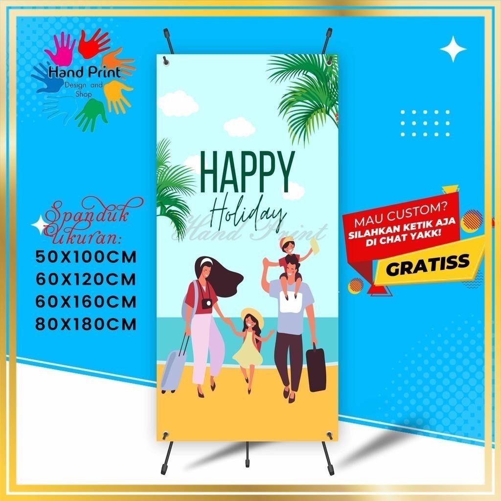 Jual SPANDUK BANNER Liburan Wisata Travel Jalan - jalan D MMT Spanduk ...