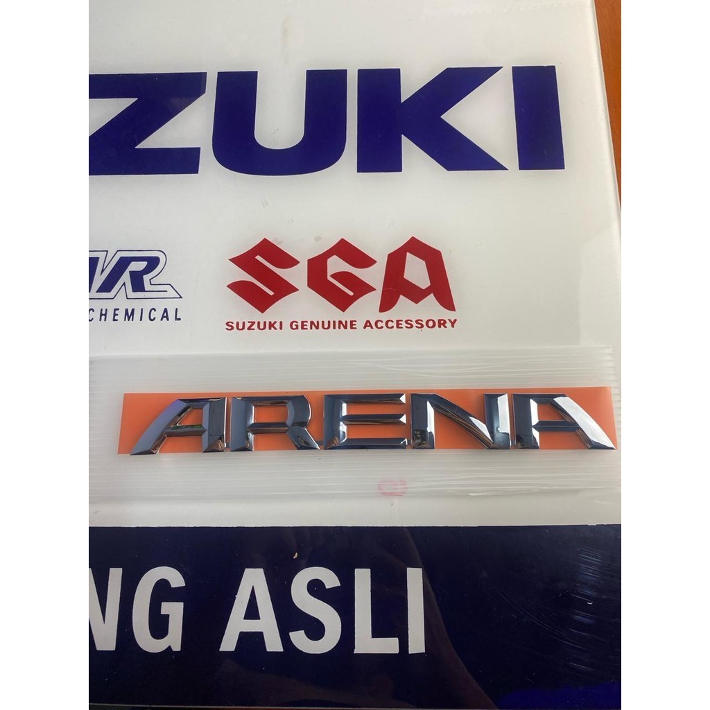 Jual emblem arena suzuki apv asli sgp | Shopee Indonesia