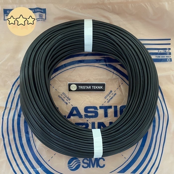 Jual Selang Angin Dental PU SMC 4mm x 2.5MM 2,5MM HITAM TU0425B 4x2.5 4X2,5 | Shopee Indonesia