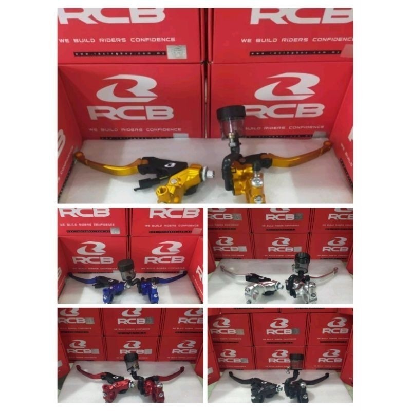 Jual MASTER REM RADIAL RCB S1 + HANDLE KIRI REM / KOPLING RCB S1 | Shopee Indonesia